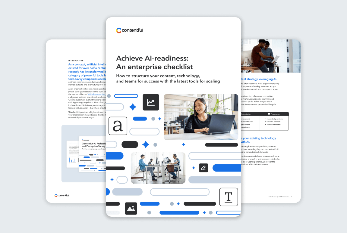 Contentful and AI | Contentful