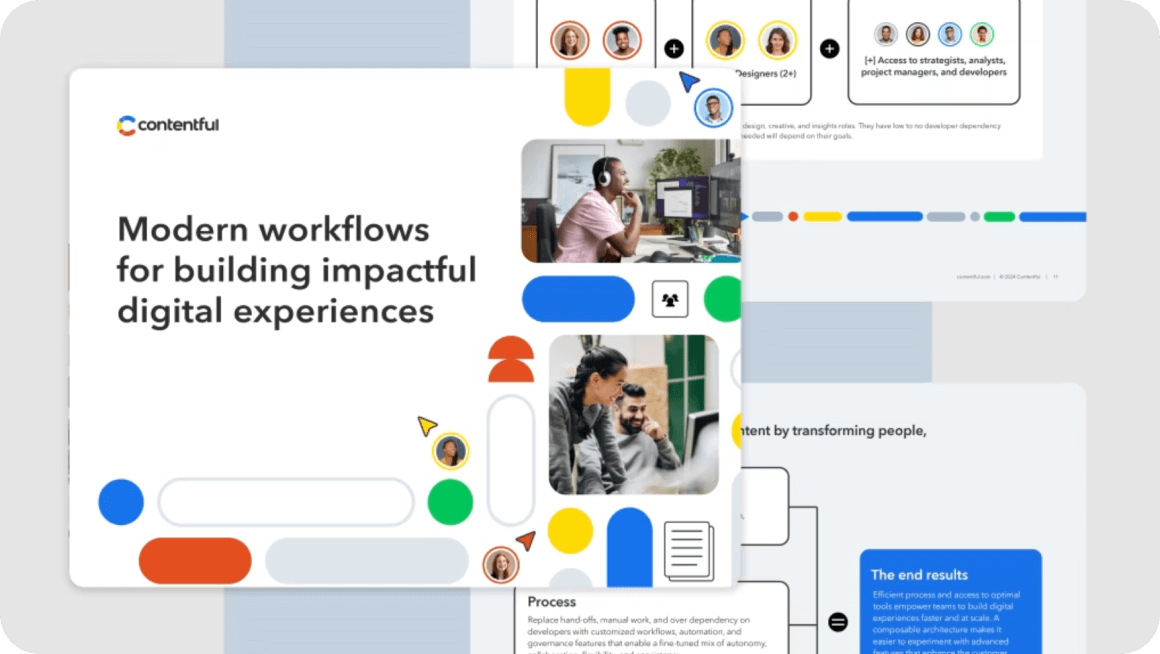 Build websites that wow customers | Contentful