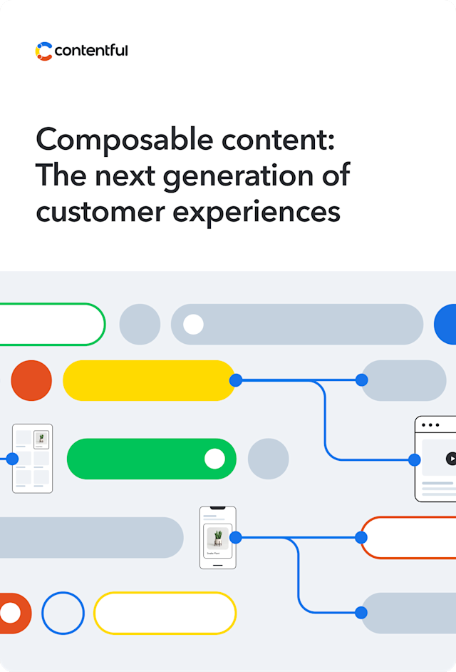 The headless CMS to composable evolution | Contentful