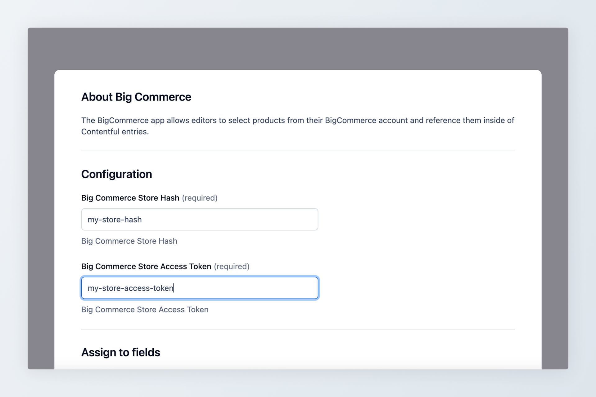 BigCommerce & Contentful | Contentful