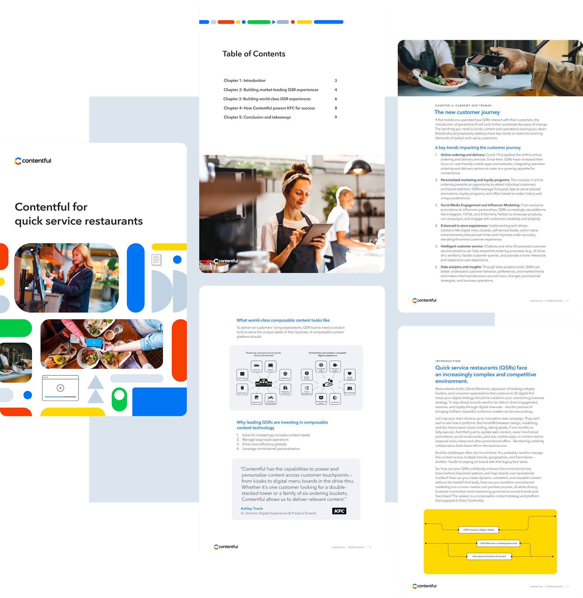 The quick service restaurant guide to composable content | Contentful
