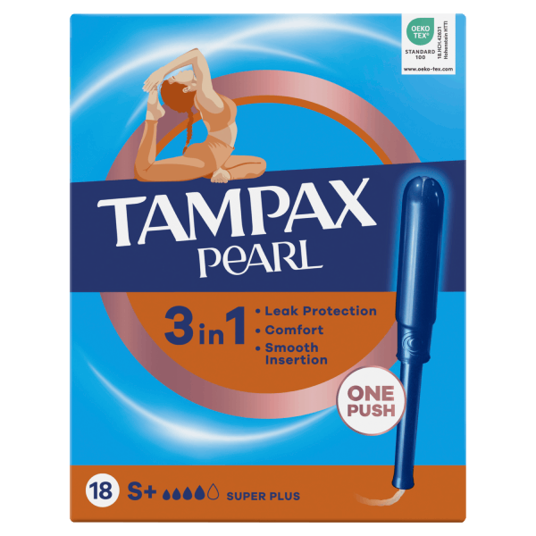 Tampax Pearl Super Plus Tampons with Applicator
