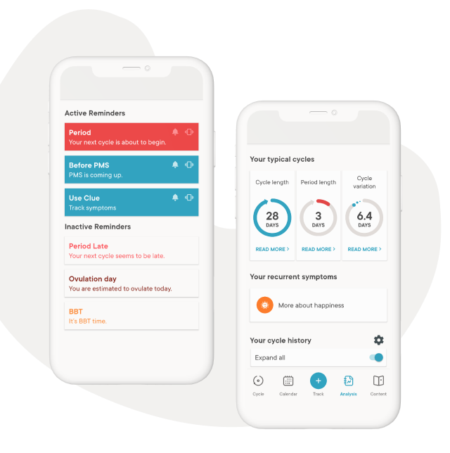 Clue Period & Ovulation Tracker with Ovulation Calendar for iOS ...