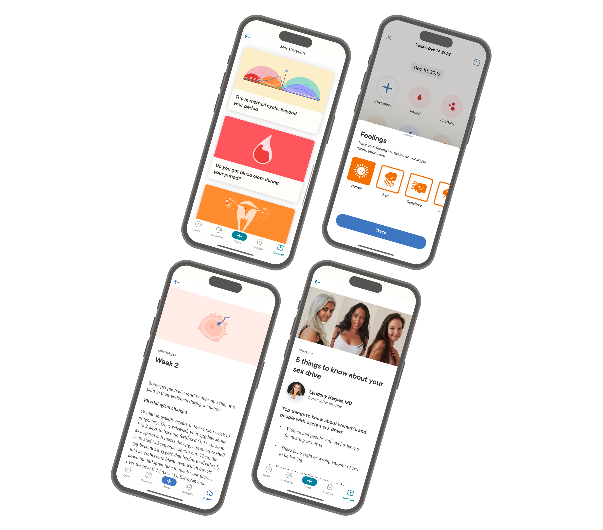 Clue Period & Ovulation Tracker with Ovulation Calendar for iOS ...