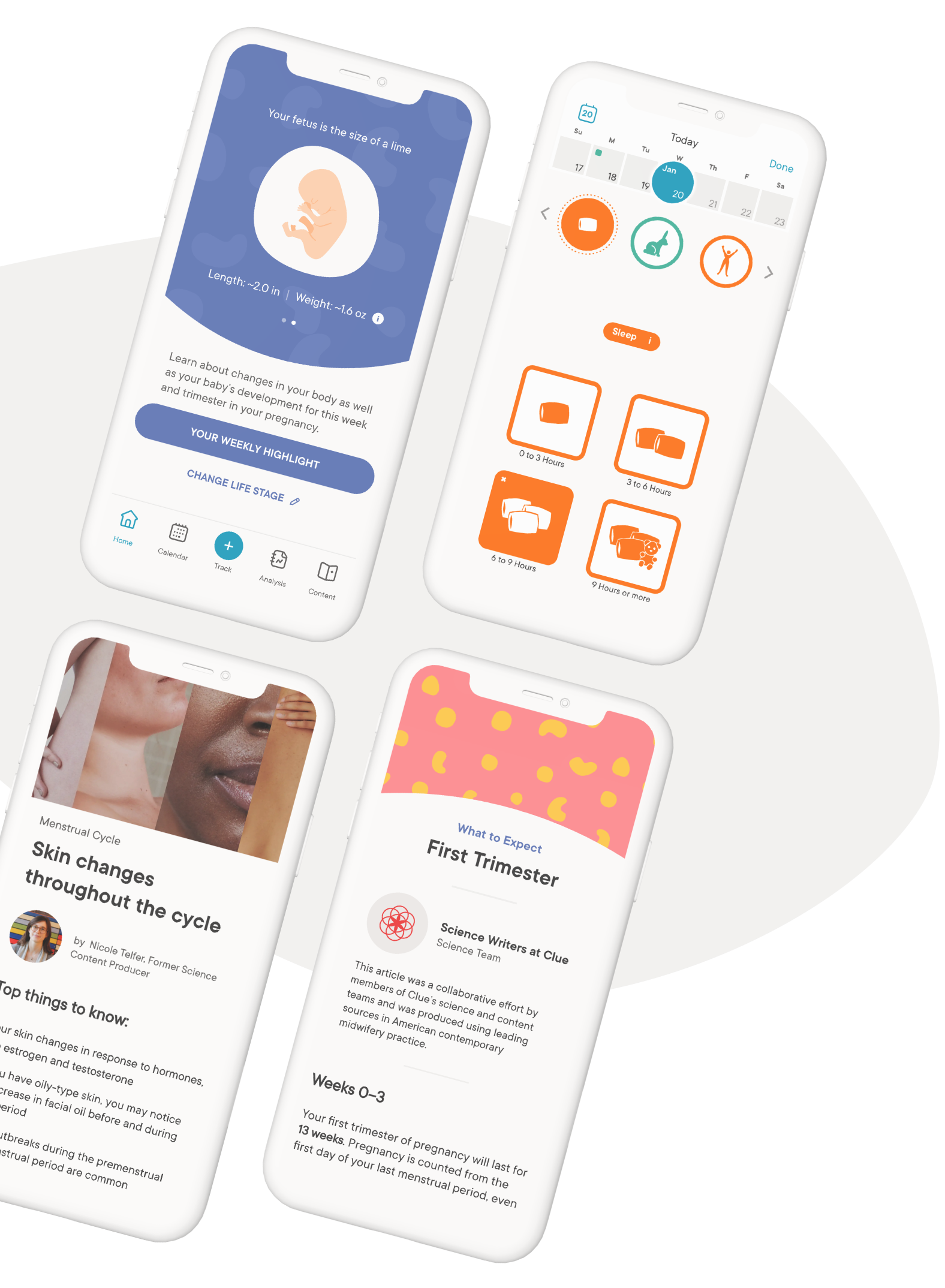 Clue Period & Ovulation Tracker with Ovulation Calendar for iOS ...