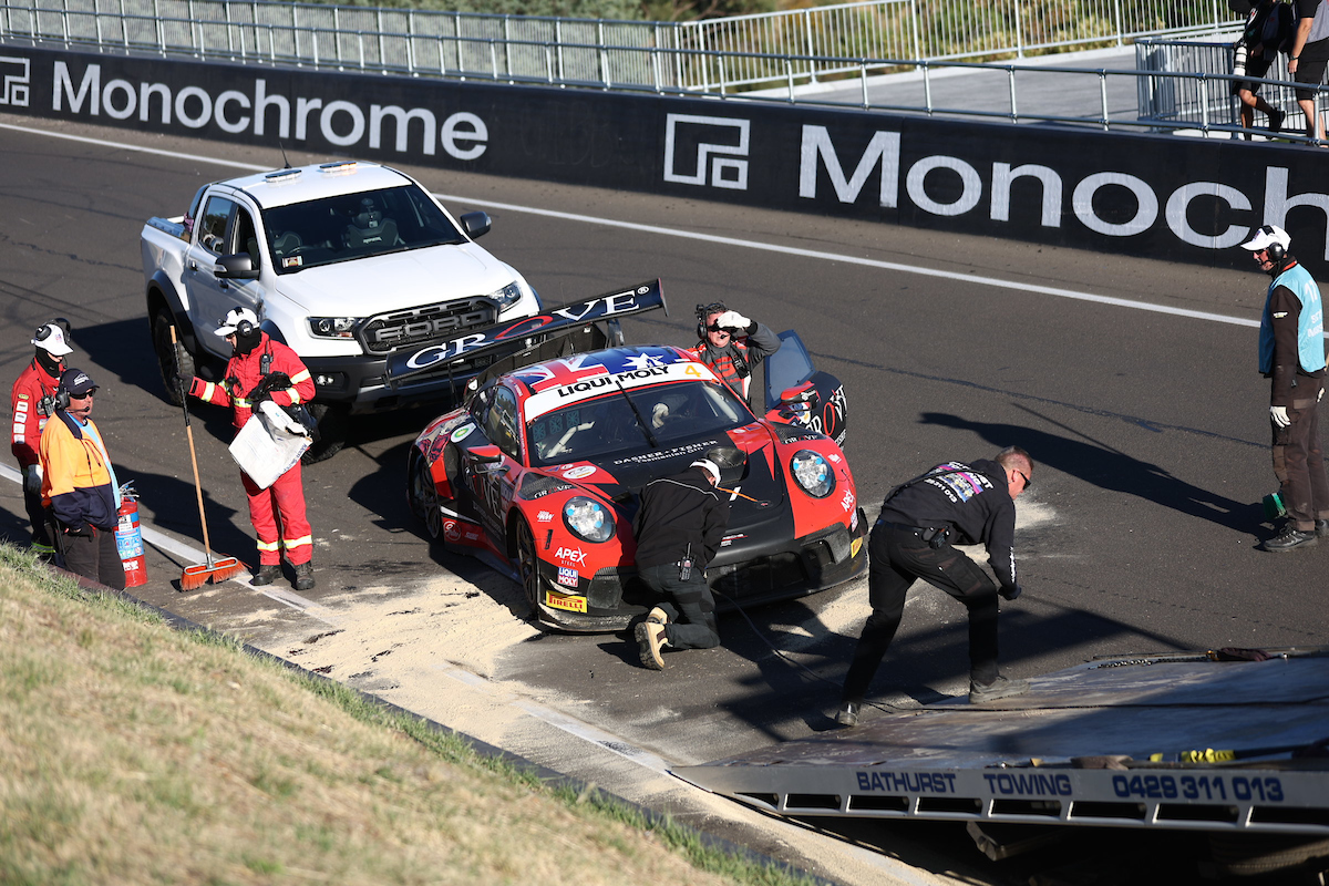 Skyline crashes headline first third of 12 Hour | Bathurst 12 Hour
