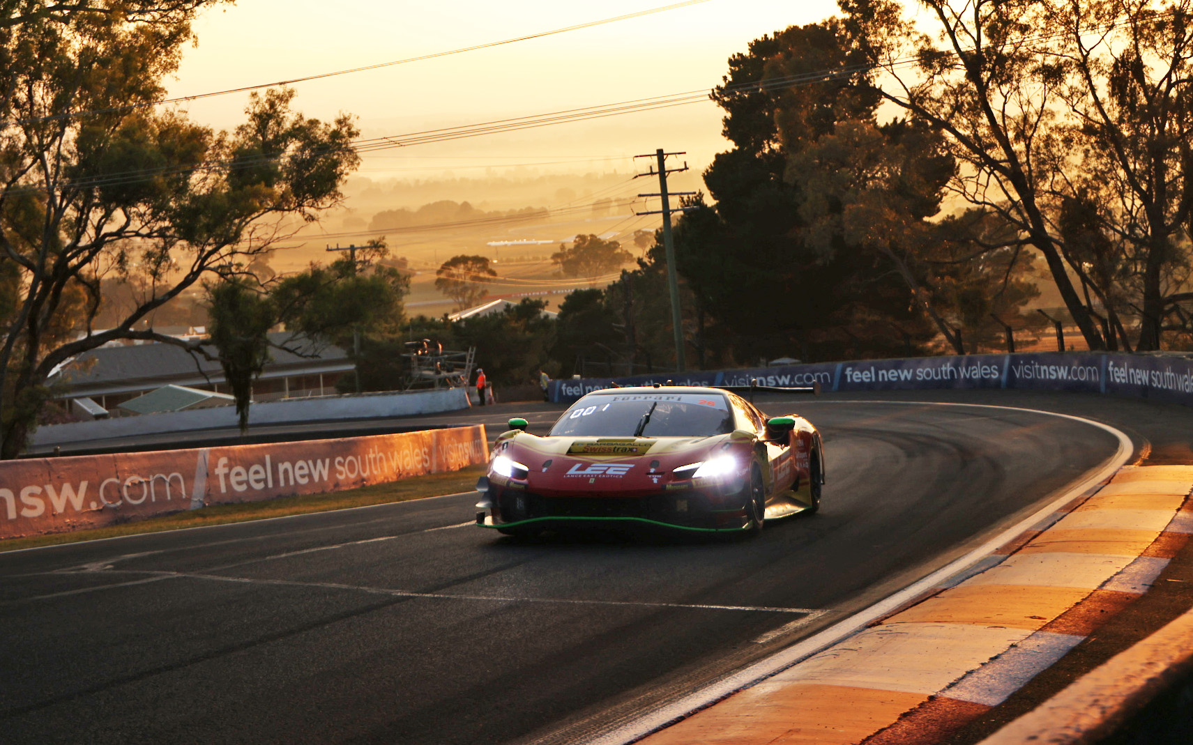 Mostert Ferrari builds early advantage after stunning race start ...
