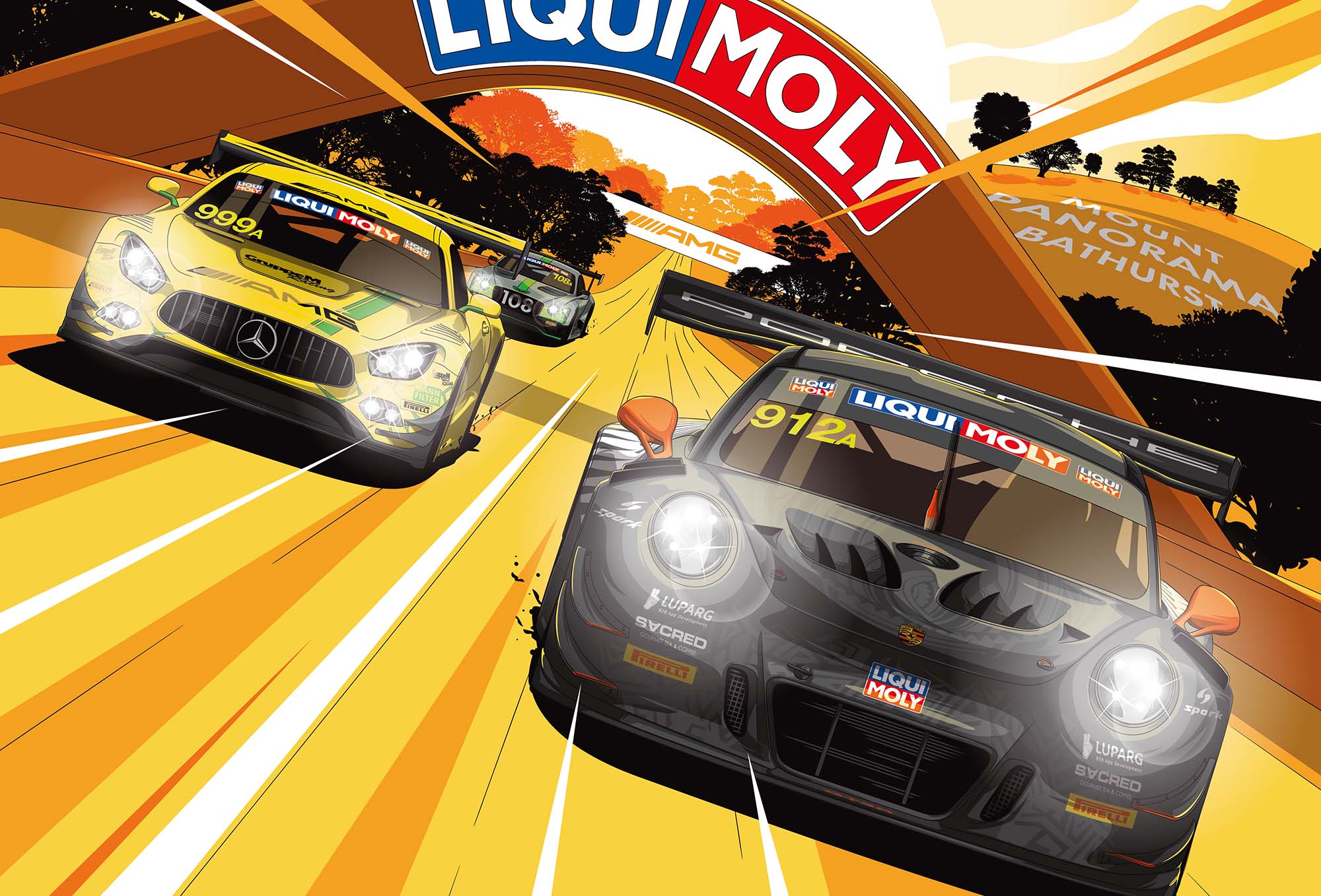 Score the limited-edition 2020 event poster! | Bathurst 12 Hour