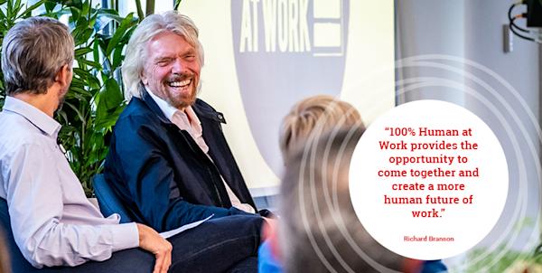 100% Human at Work | Virgin Unite