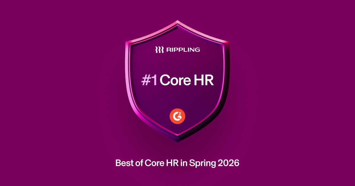 G2 Grid® Report for Core HR - Your Guide to Smarter HR | Rippling+