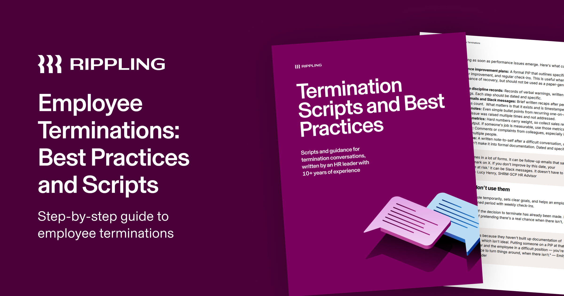 Termination Scripts and Best Practices | Rippling