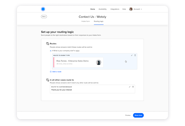 Calendly forms: Screen and qualify people before they book with you ...