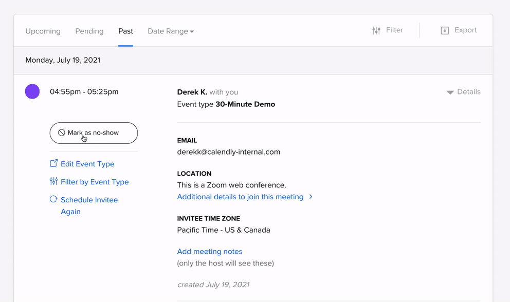 New Calendly Workflows features: No-Shows and Reconfirmations | Calendly
