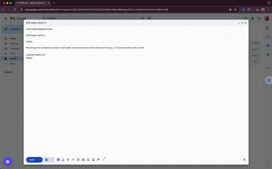 Get more done in less time with the Calendly extension | Calendly