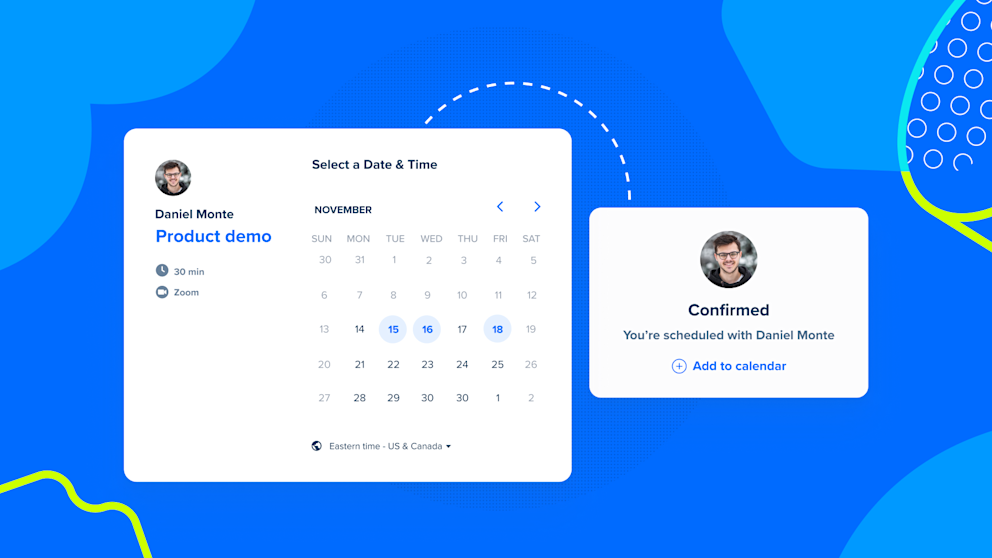 Automated scheduling software | Calendly