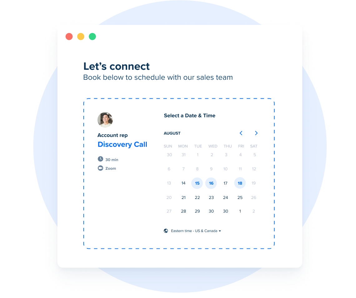 Sales Scheduling Software Solution | Calendly
