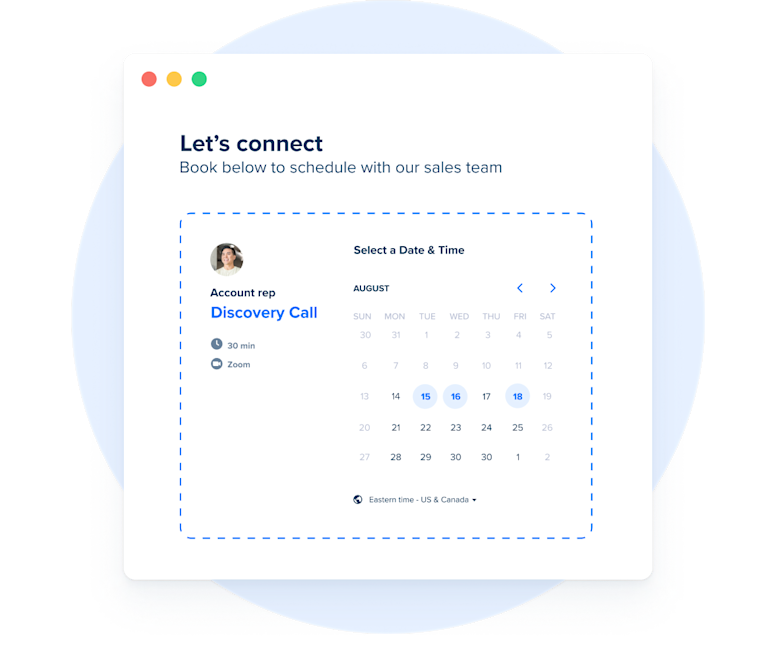 Sales Scheduling Software Solution | Calendly
