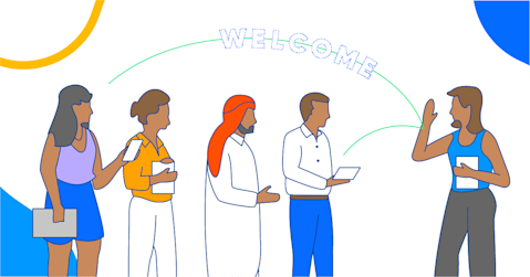 The 30 best welcome messages for new employees | Calendly