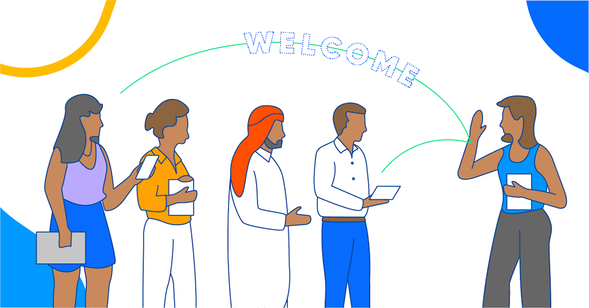 The 30 best welcome messages for new employees | Calendly