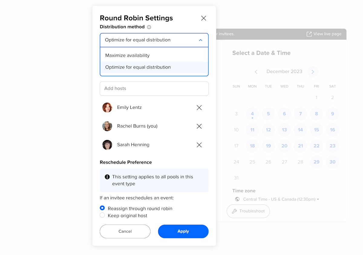 Assign high-volume meetings more efficiently with Round Robin ...