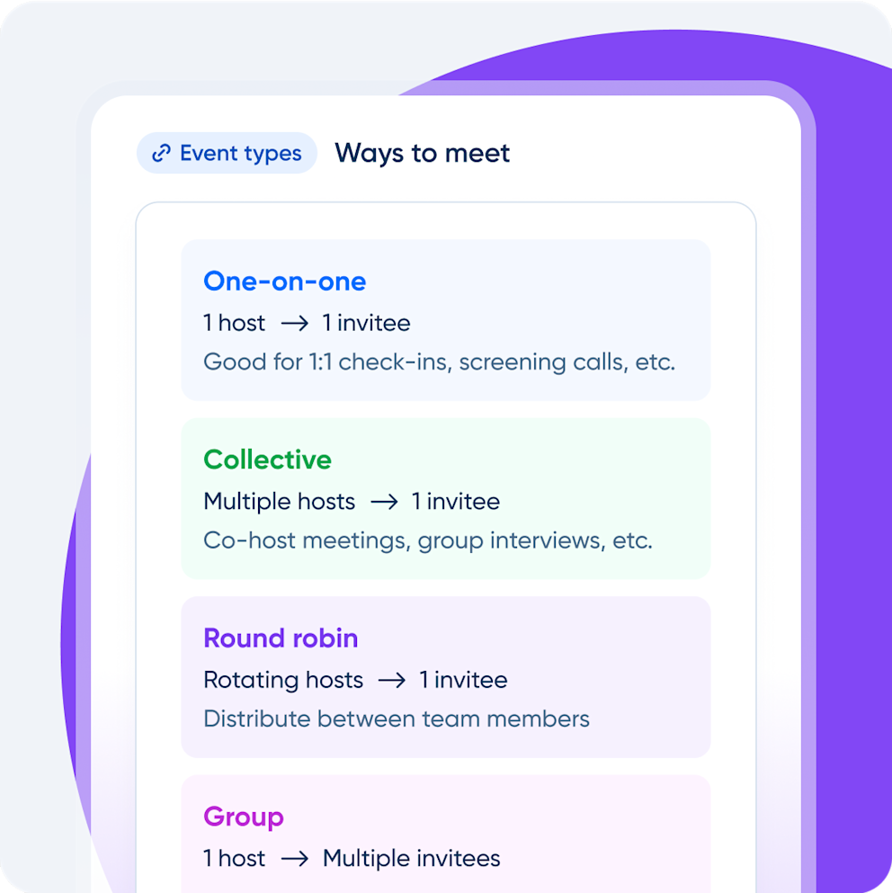 Scheduling software for small businesses | Calendly
