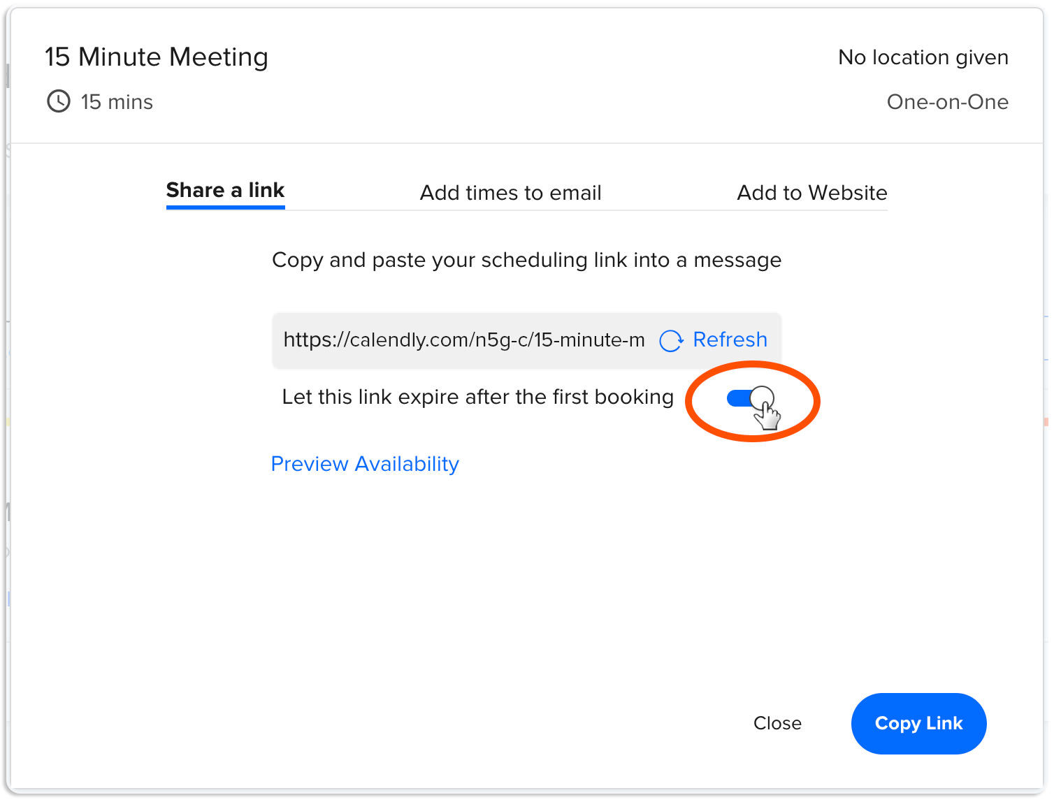 How to send a Calendar invite | Calendly