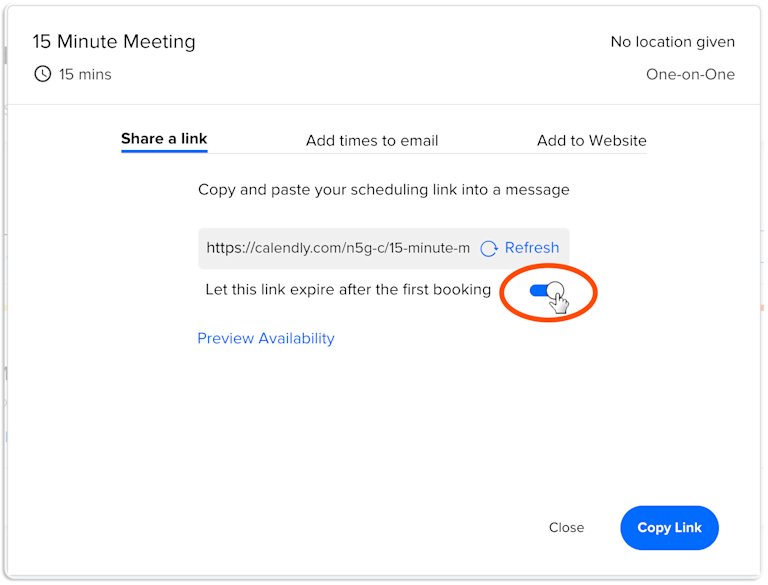 How to send a Calendar invite | Calendly