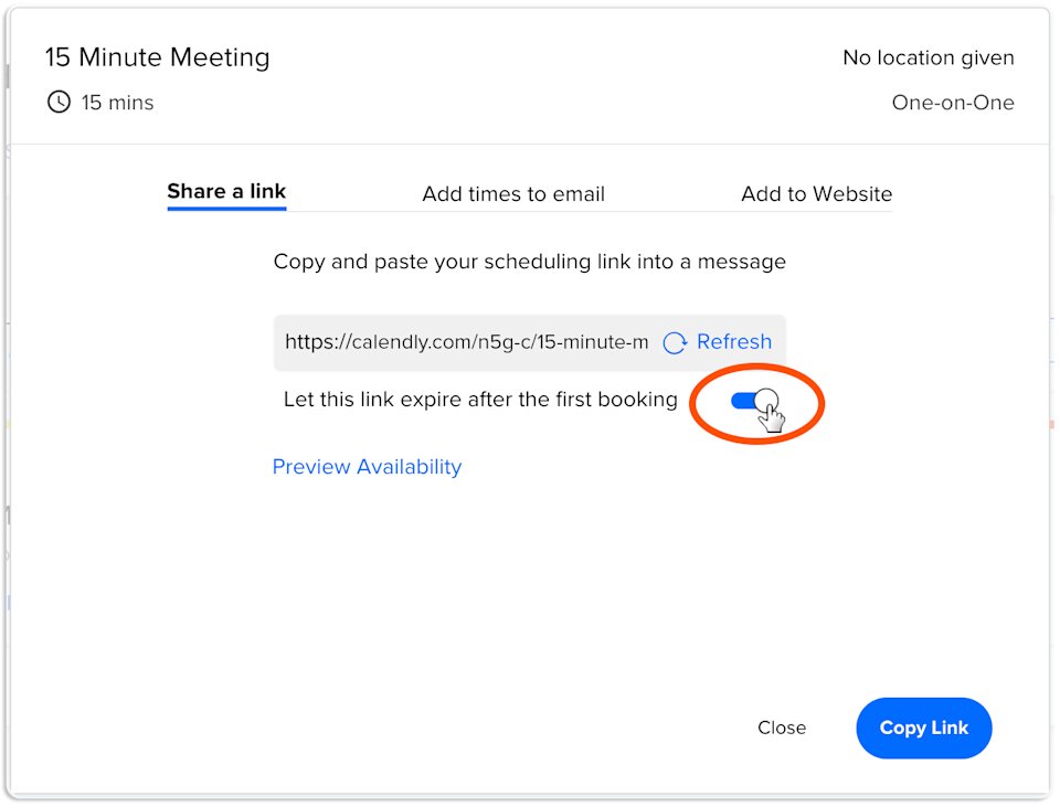 How to send a Calendar invite | Calendly