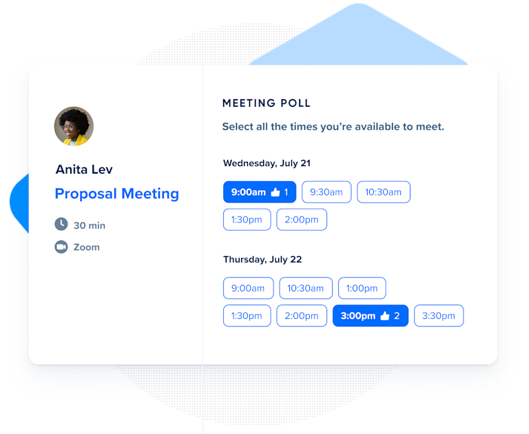 How to find a meeting time that works for everyone | Calendly