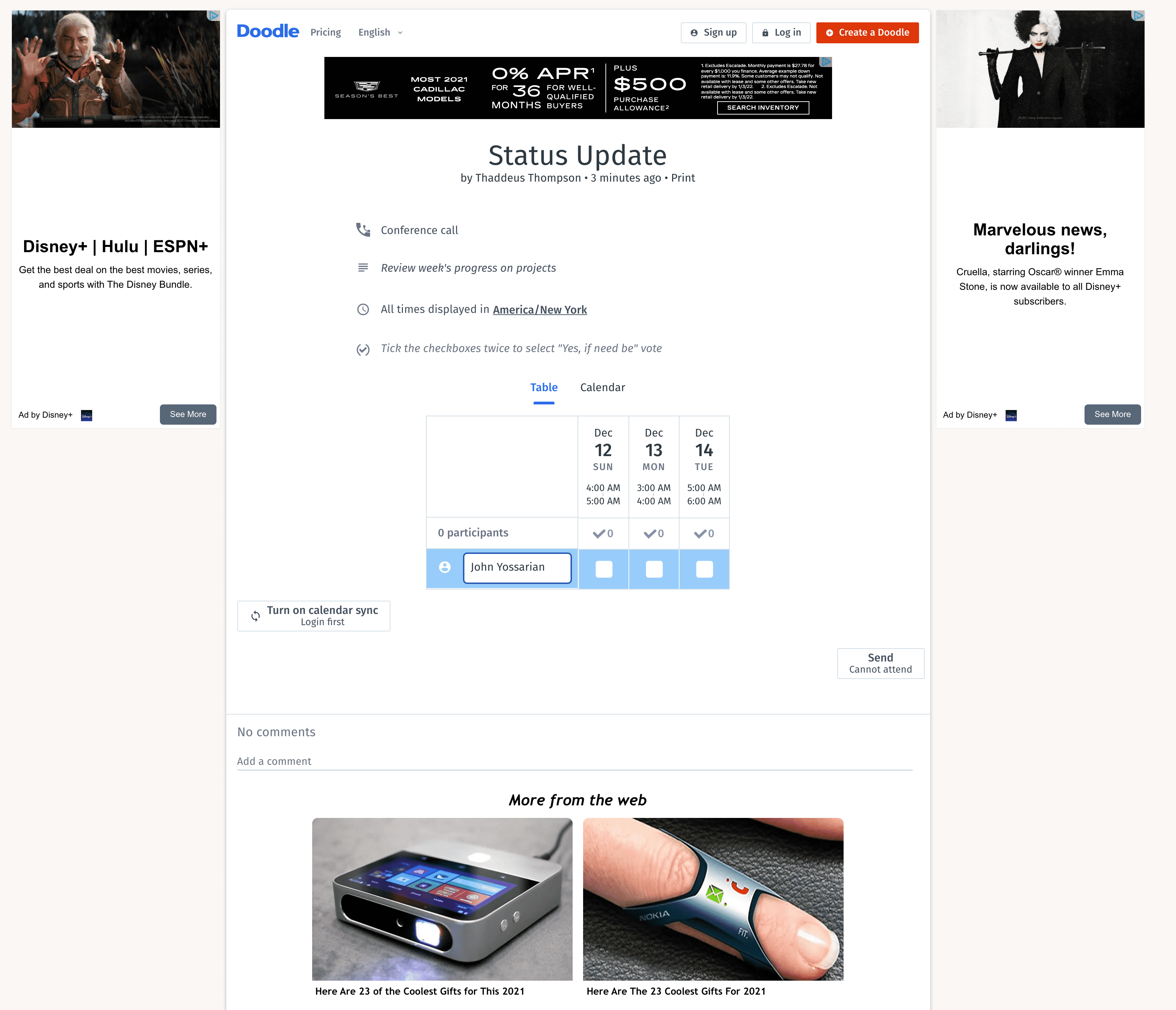 Calendly vs. Doodle | Calendly