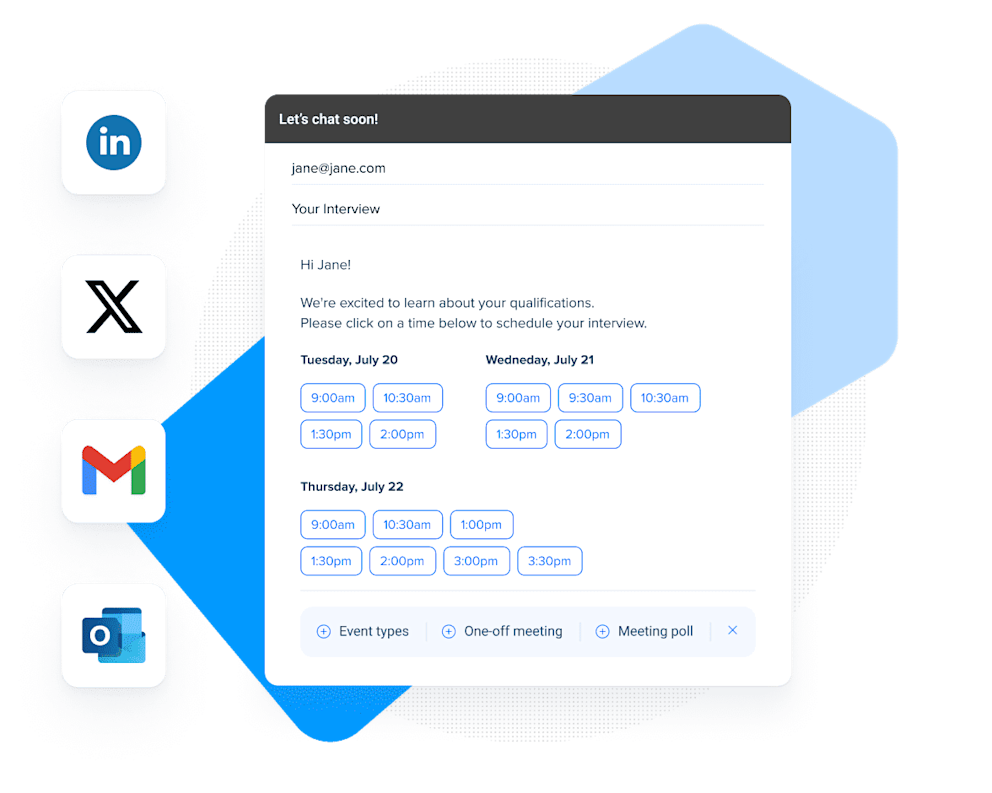 Meeting invitation email templates and tips | Calendly