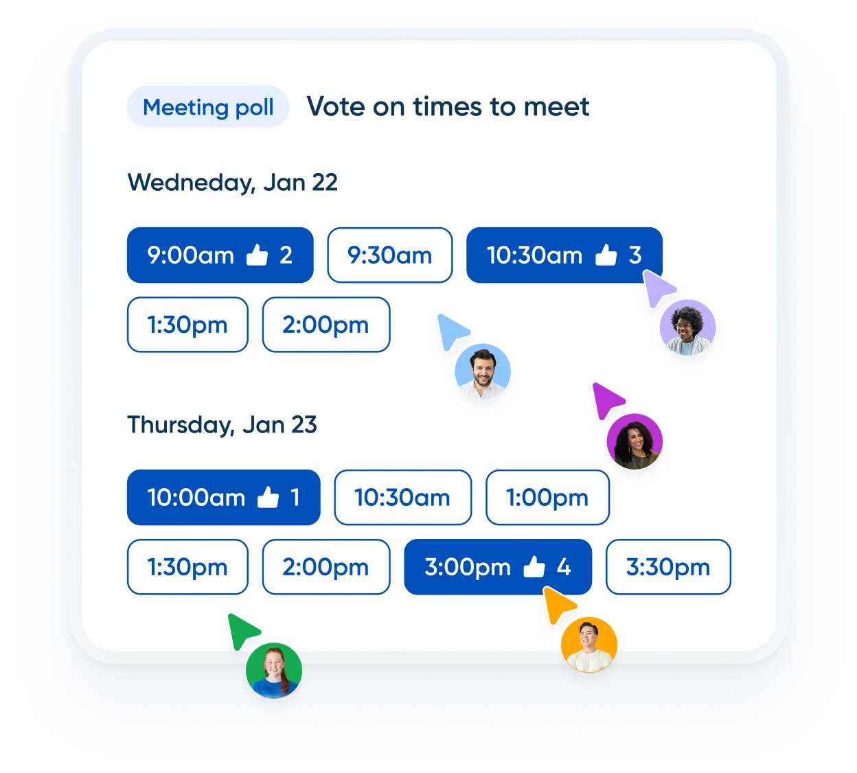 Meeting Polls | Calendly