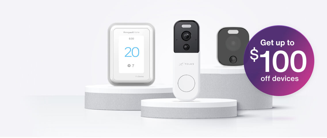 TELUS SmartHome+ Devices | TELUS