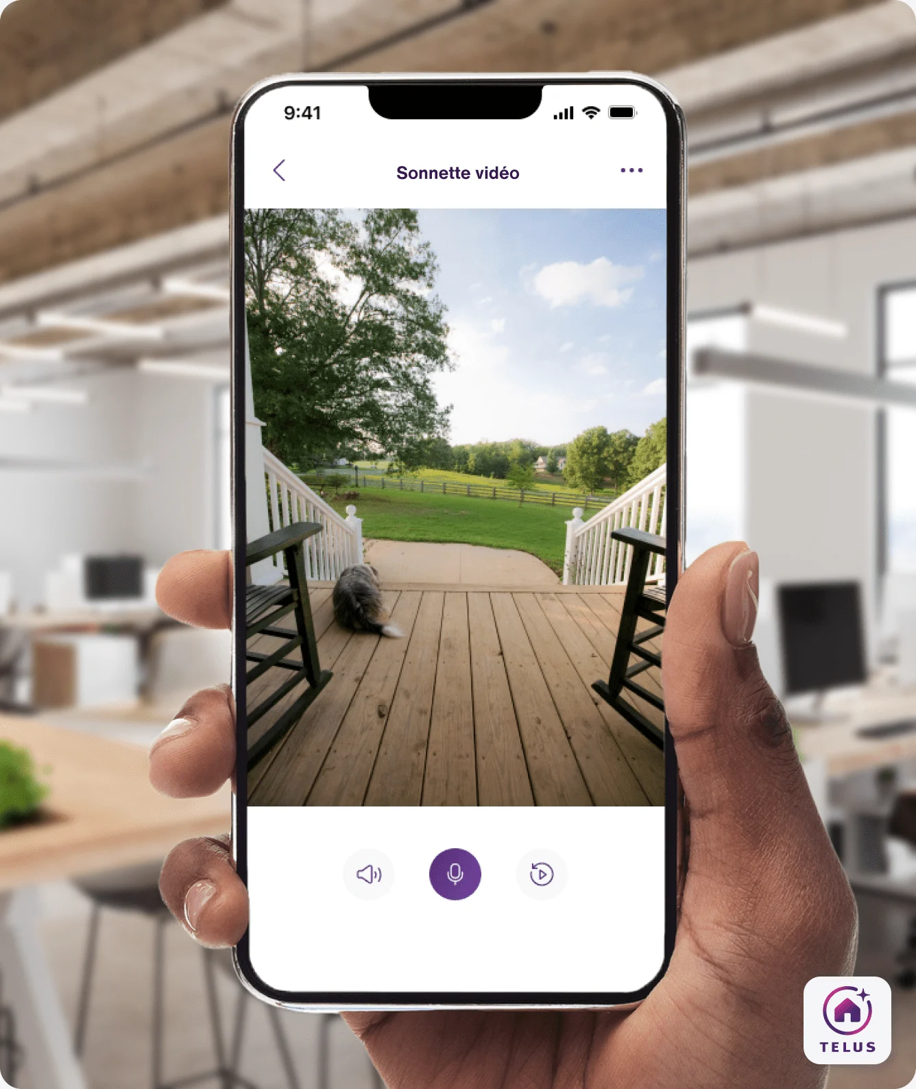 Sonnette vidéo TELUS | TELUS