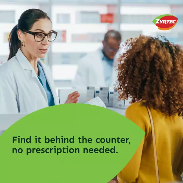 ZYRTEC-D® Allergy Medicine plus Decongestant | ZYRTEC®