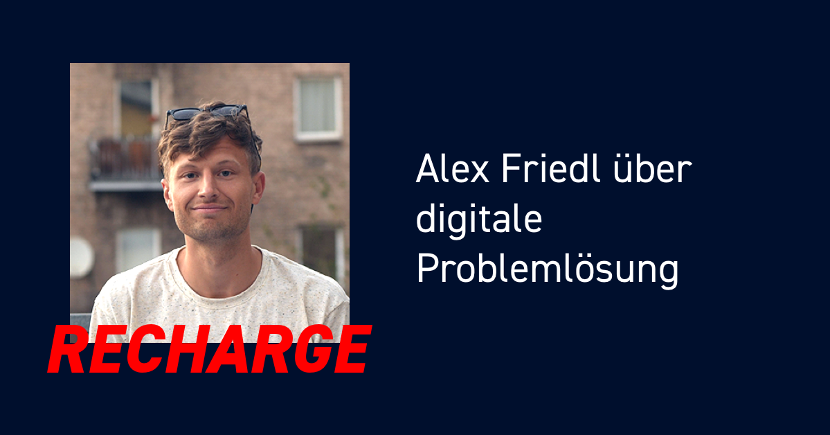 RECHARGE Podcast #34 Digitale Problemlösung