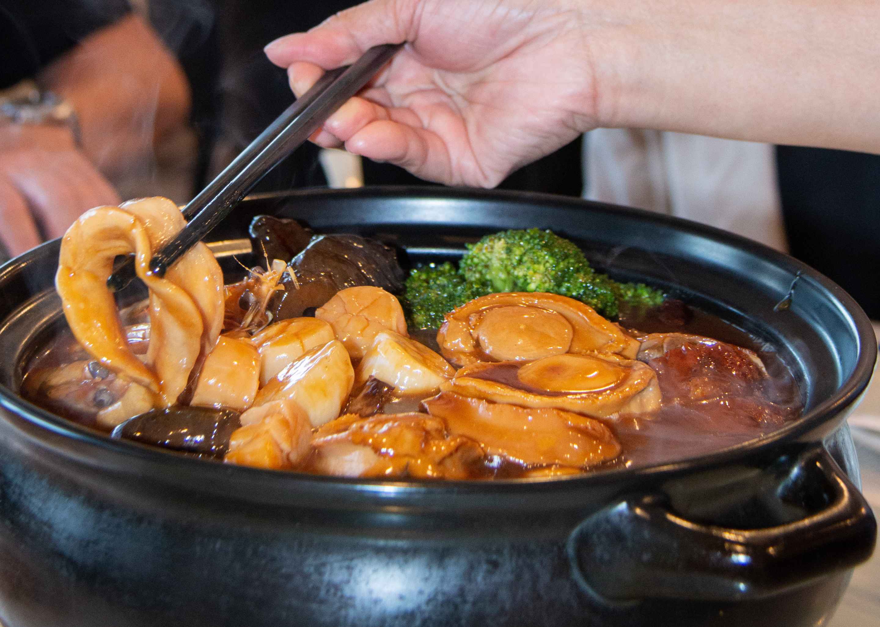 Poon Choi prosperity pot from Treasure Kitchen for Chinese New Year