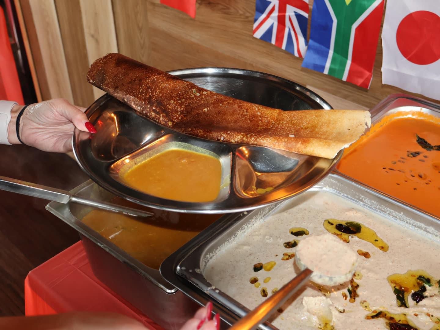 Idly Sambar - Vegetarian South Indian Breakfast Thali in Kingsland