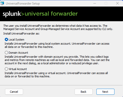 Splunk Universal Forwarder Install and Upgrade Process | CMS Hybrid Cloud