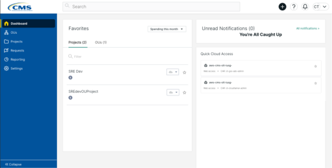 Using cloudtamer.cms.gov | CMS Hybrid Cloud