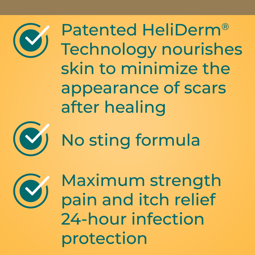 Minimize the appearance of scars | NEOSPORIN® + Pain, Itch, Scar