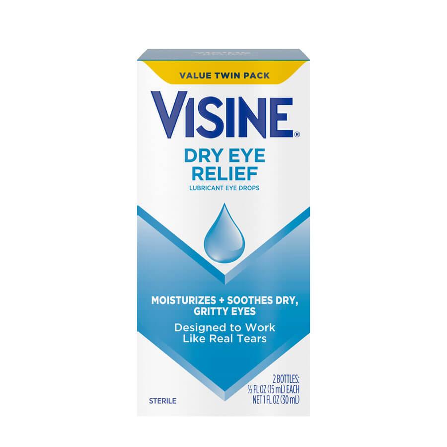 VISINE® Dry Eye Relief Lubricant Eye Drops | VISINE®