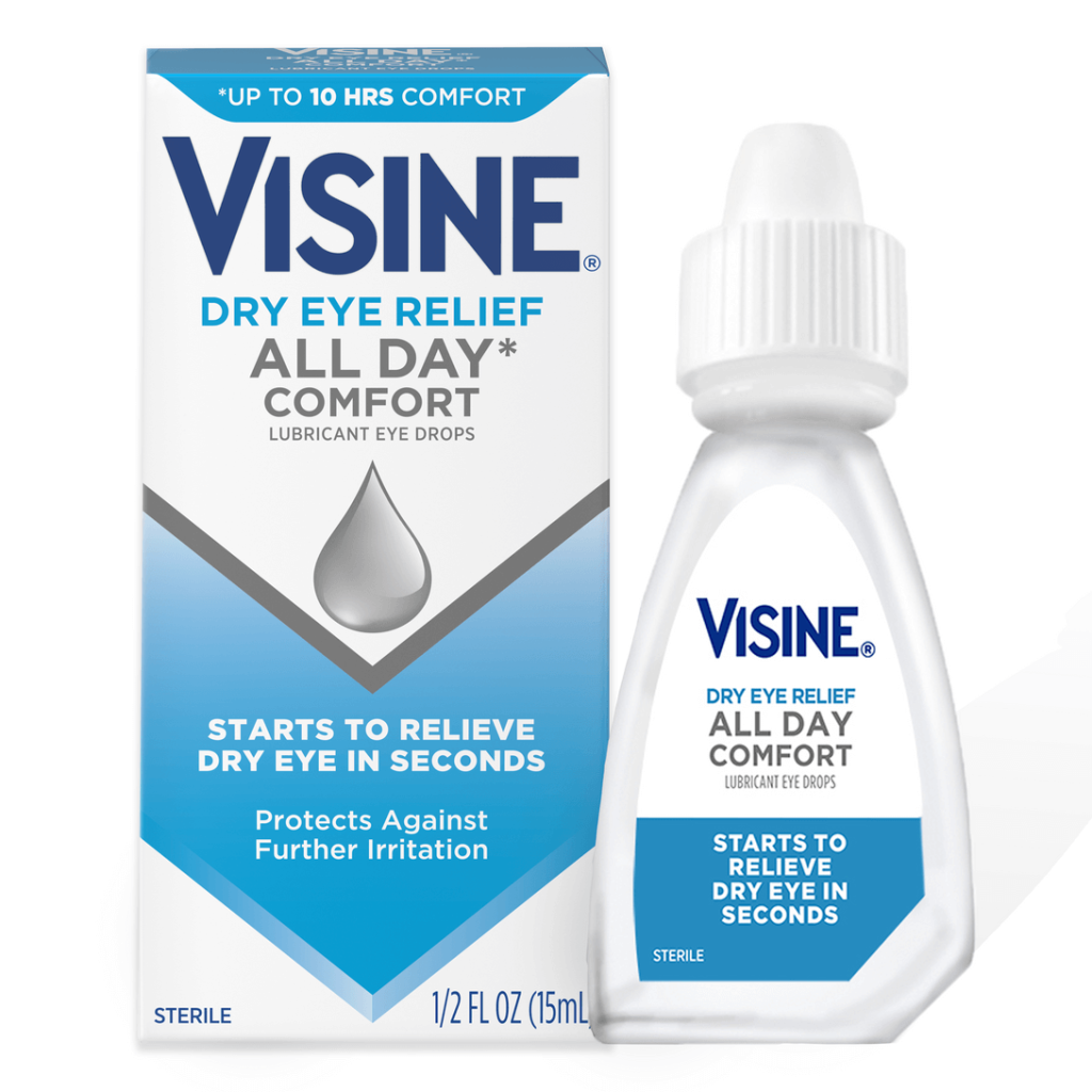 VISINE® Dry Eye Relief All Day Comfort Eye Drops | VISINE®