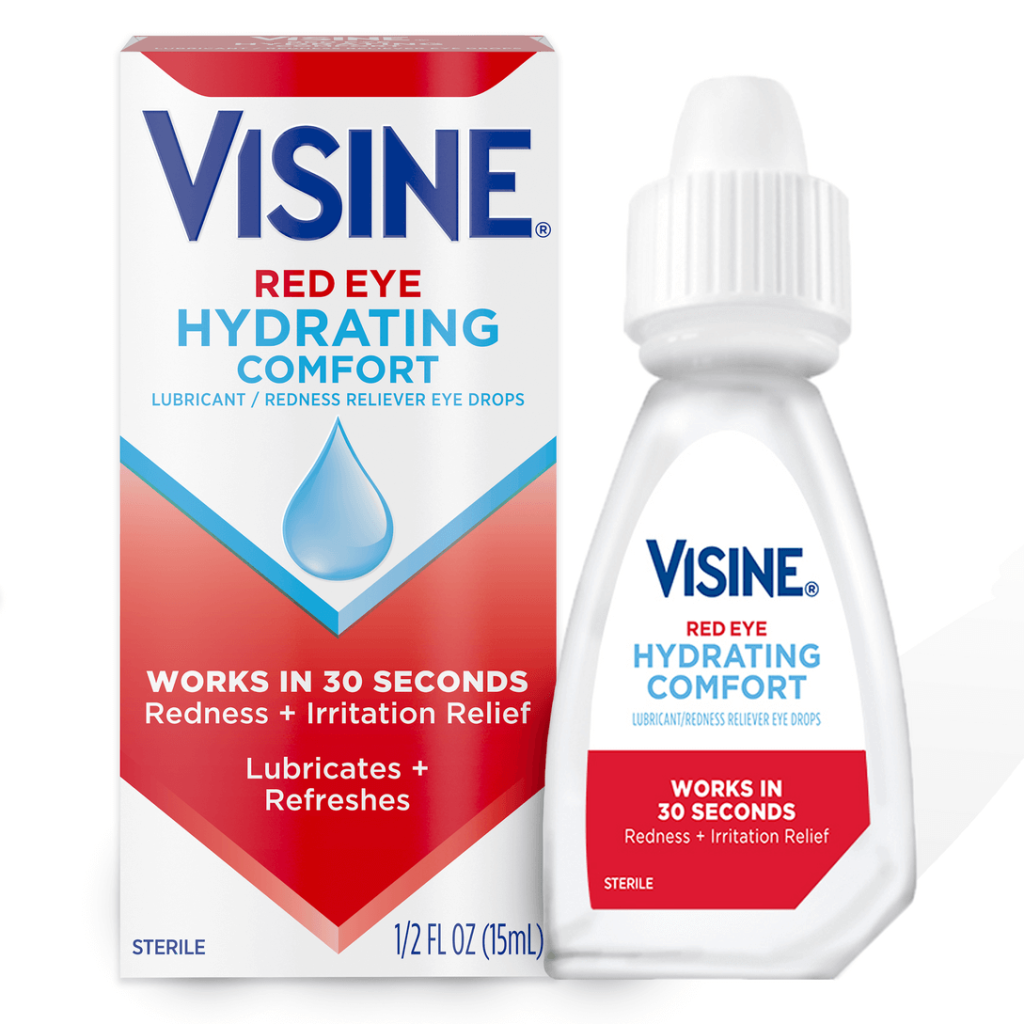 VISINE® Red Eye Hydrating Comfort Eye Drops | VISINE®