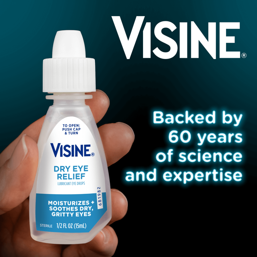VISINE® Dry Eye Relief Lubricant Eye Drops | VISINE®