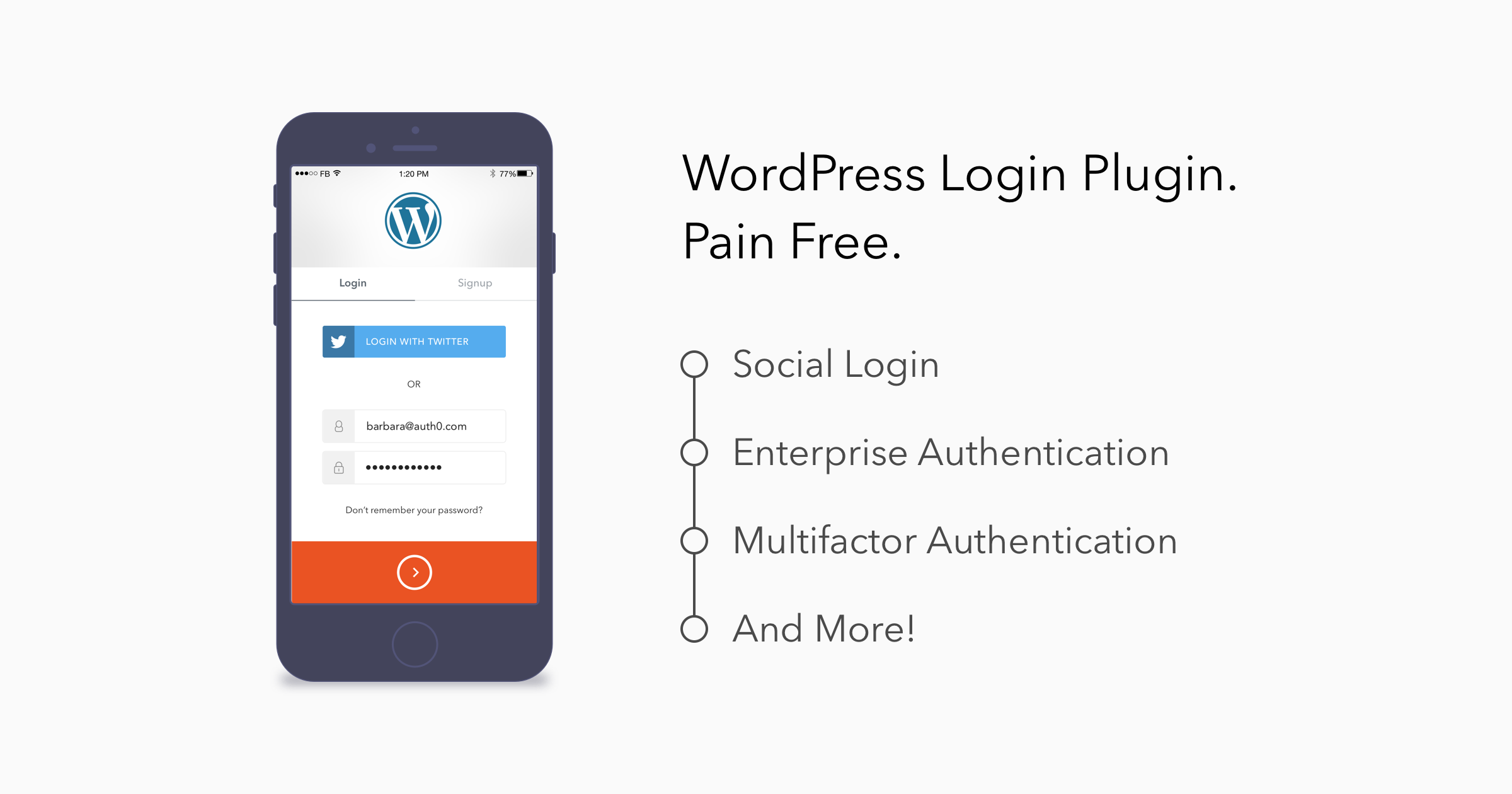 WordPress Authentication - Auth0
