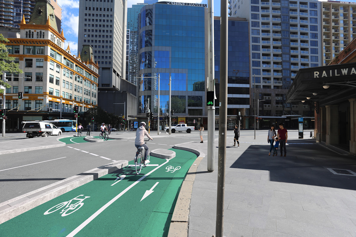 A new cycleway for Oxford and Liverpool streets | City of Sydney - News