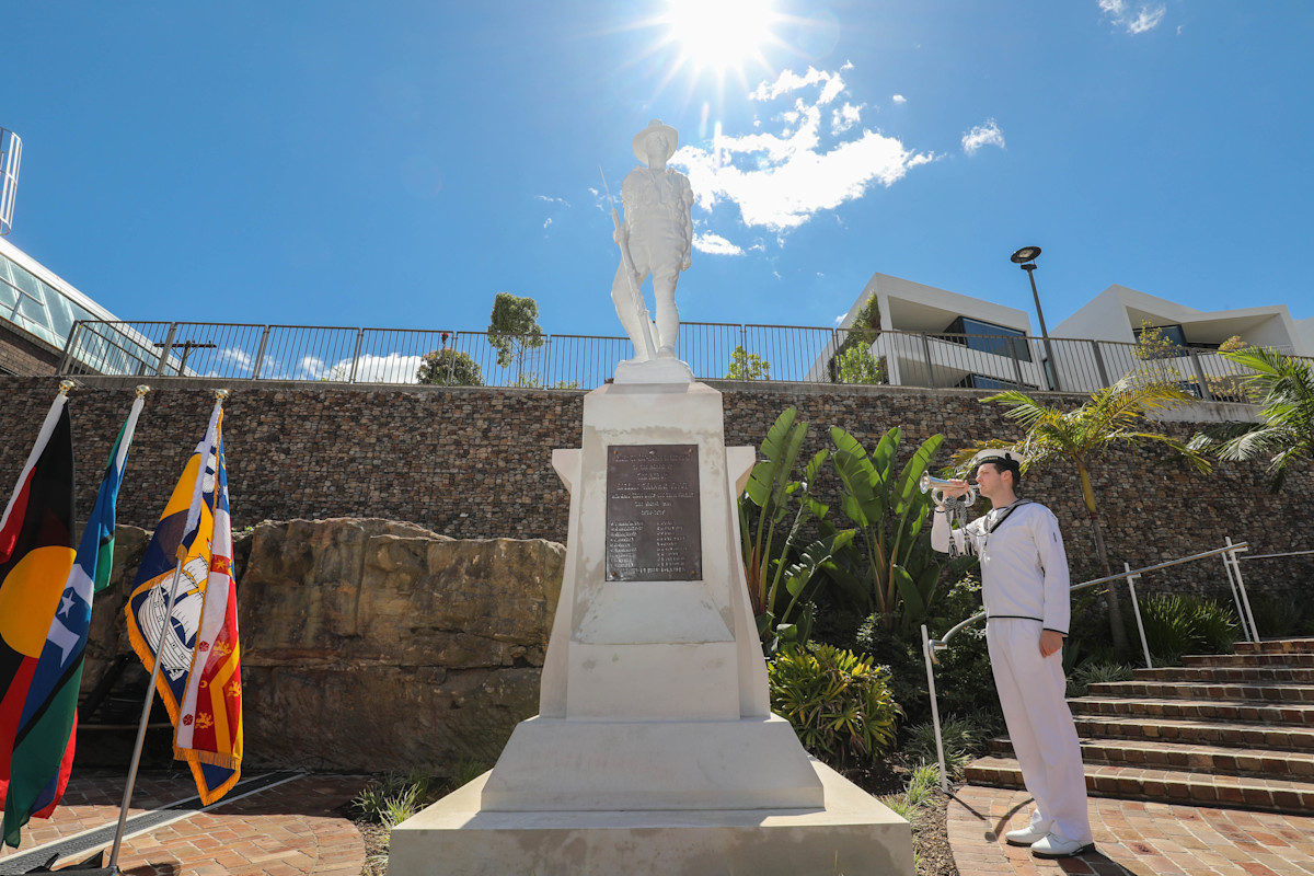 A welcome last post for historic digger statue | City of Sydney - News