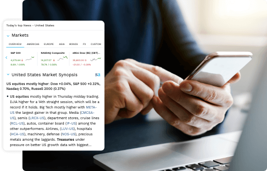 FactSet Workstation | All-In-One Financial Data Software