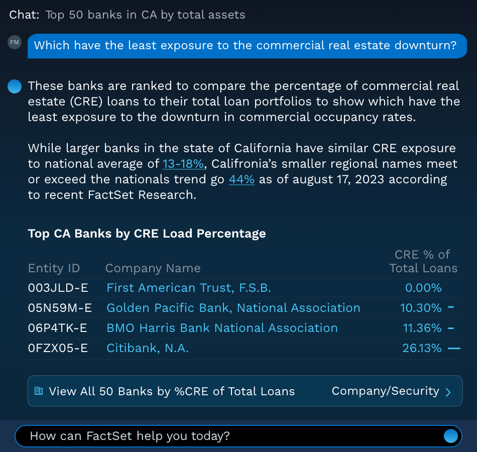 FactSet Workstation | All-In-One Financial Data Software